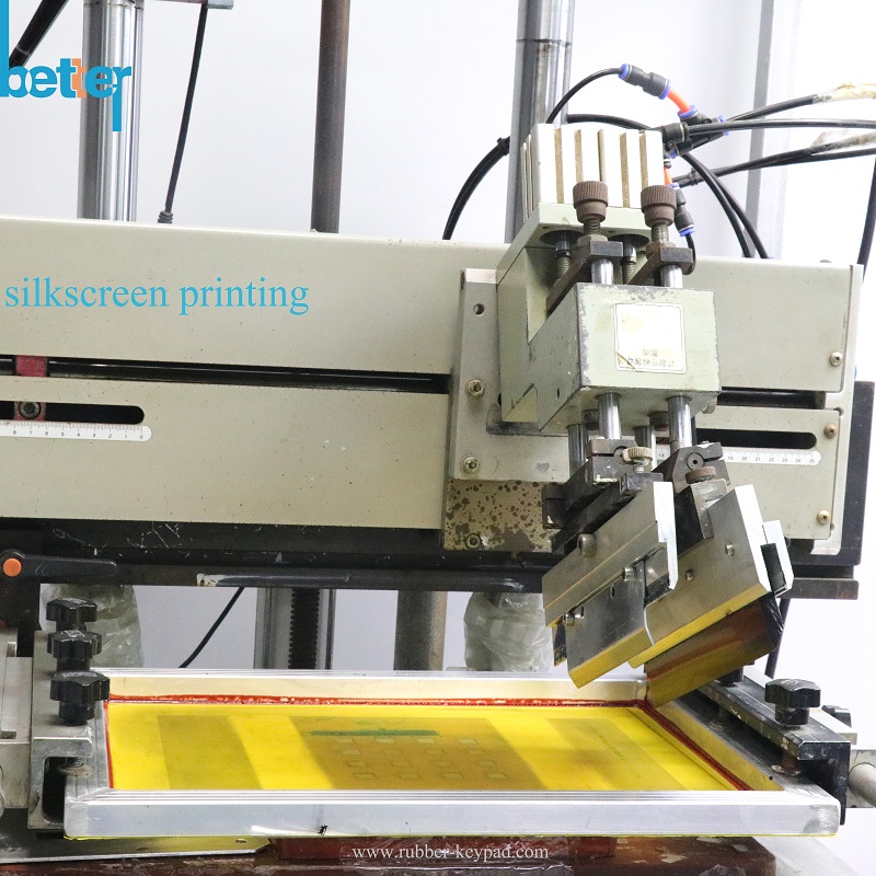 Diferencias entre la serigrafía y el grabado láser para el teclado de goma