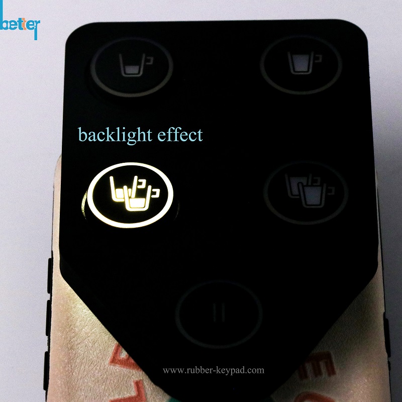 Diferencias entre la serigrafía y el grabado láser para el teclado de goma